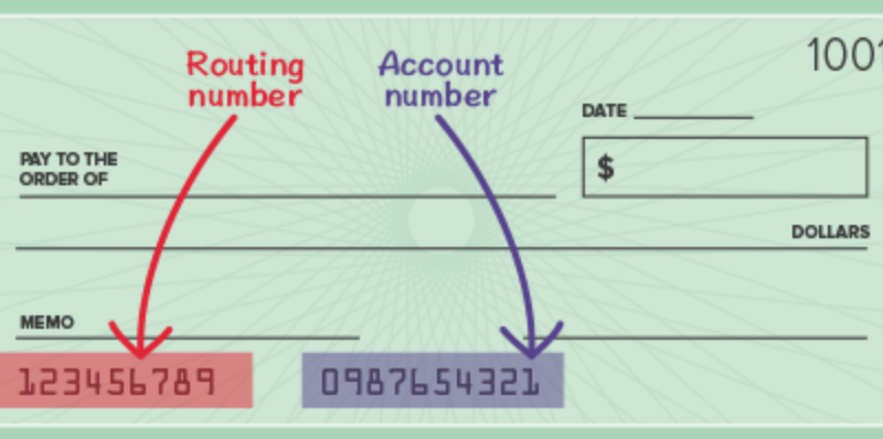 How Do I Find My Routing Number And Account Number Connecting Your Us Bank Account To Stripe