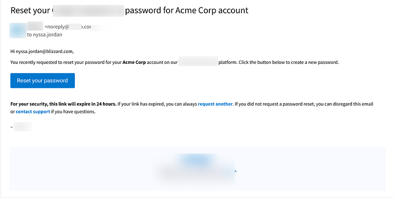 Account activation email best practices