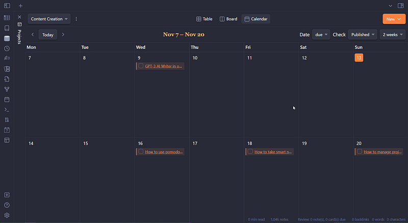 Obsidian Projects: A Better Way to Manage Text-Based Projects in Obsidian