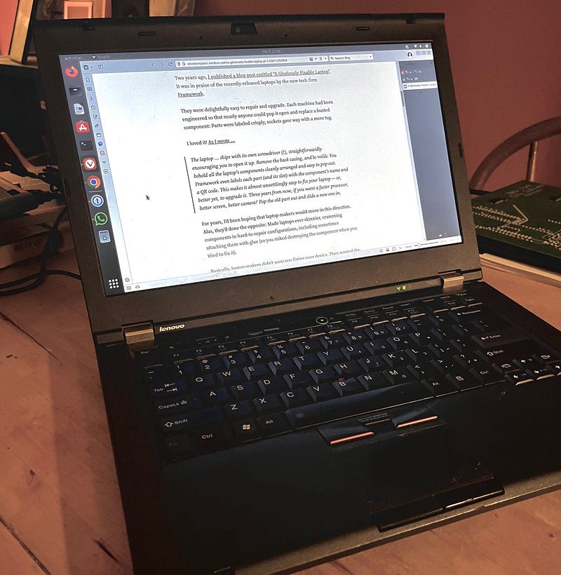 The Laptop That Won’t Die