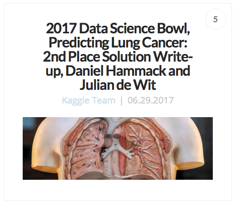 Kaggle Competition – Cambridge Spark