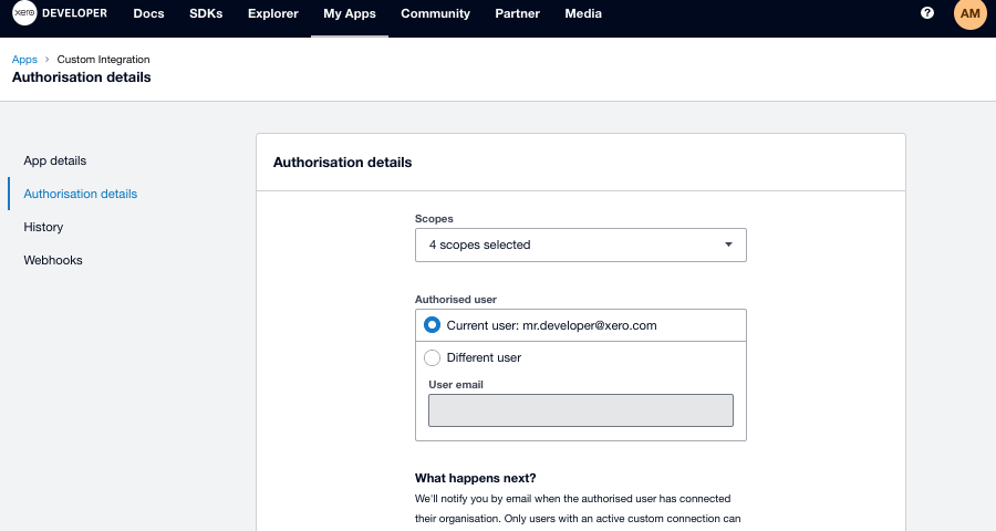Xero Developer