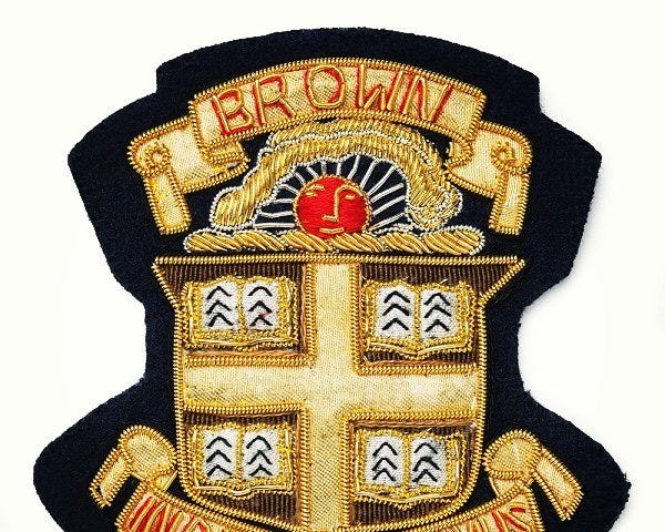 Blazer Crest – Embroidered Badges | Bullion Wire Blazer crests pocket ...