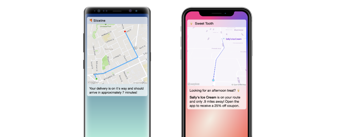 Push Notification – maps for developers
