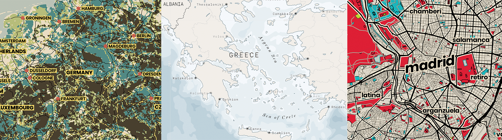Designmap – maps for developers
