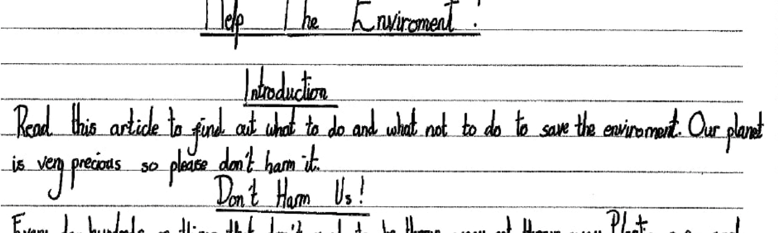 The No More Marking Blog
