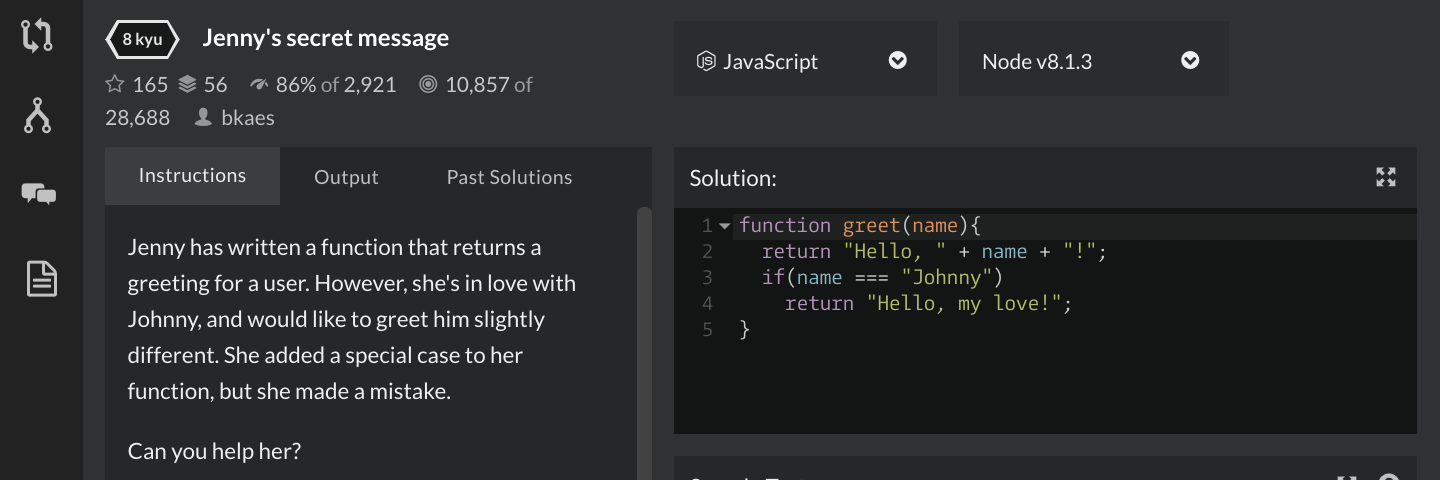 Archive Of Stories Published By Problem Solving With Codewars Medium 5545