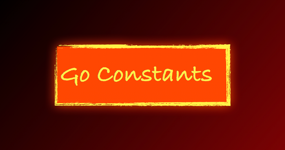 Learn Go Constants — A Visual Guide Learn Go Programming 4182