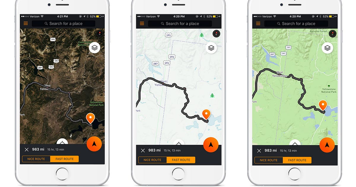 Turn By Turn Navigation For Motorcycles Points Of Interest 
