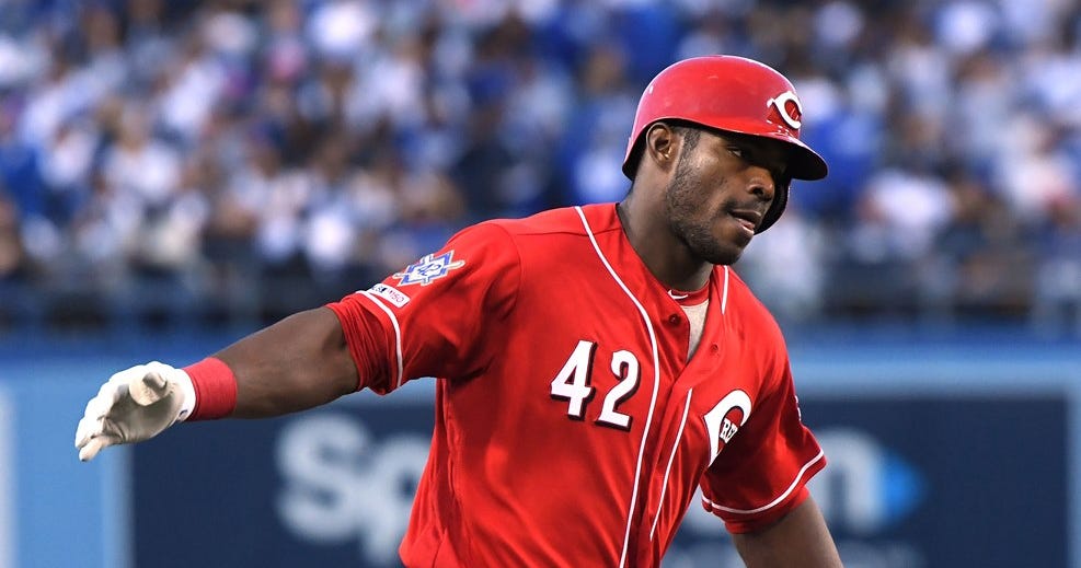 Reds' Matt Kemp Placed on 10-Day IL with Chest Injury; Phillip Ervin ...