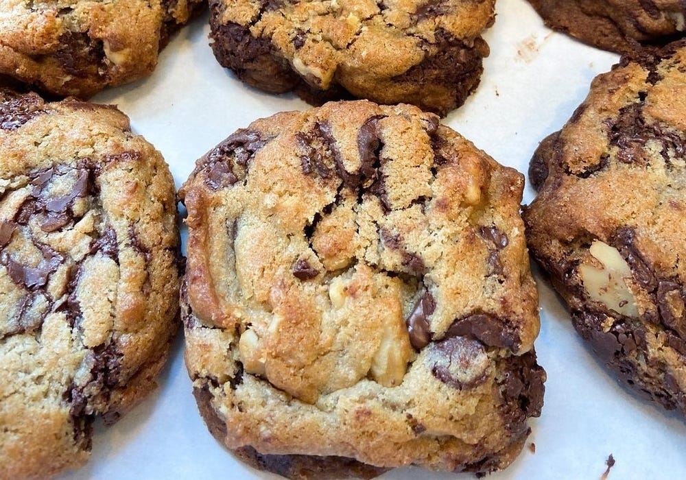 Eating freshly baked cookies is an instant mood booster. Sweet, salty ...