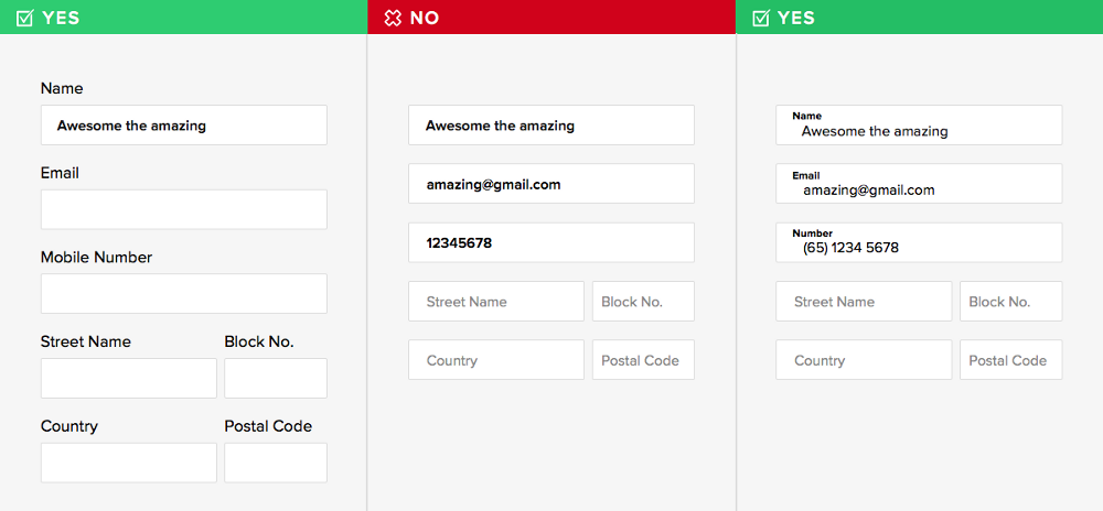 5 Most Used Mobile Form Design Principles And Examples For Learning LaptrinhX