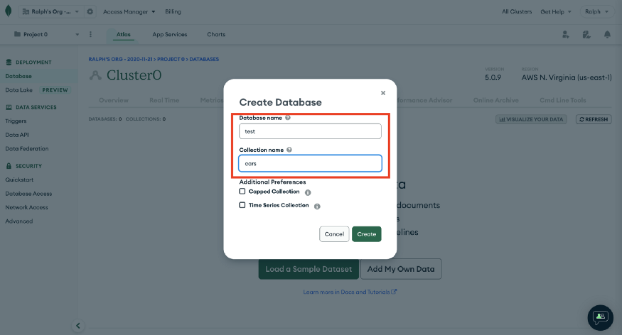 Как создать простой Api с помощью Express и Mongodb