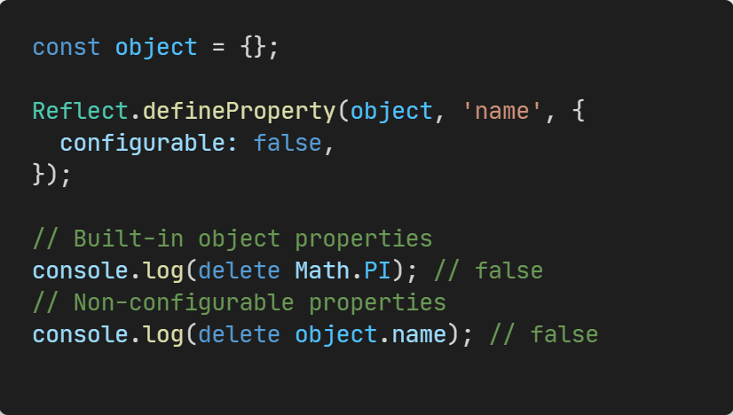 Секреты оператора delete