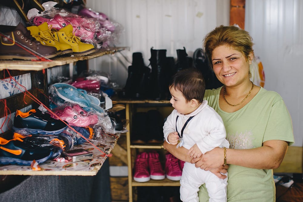 In A Refugee Camp, Entrepreneurship Thrives In Isobox Containers ...