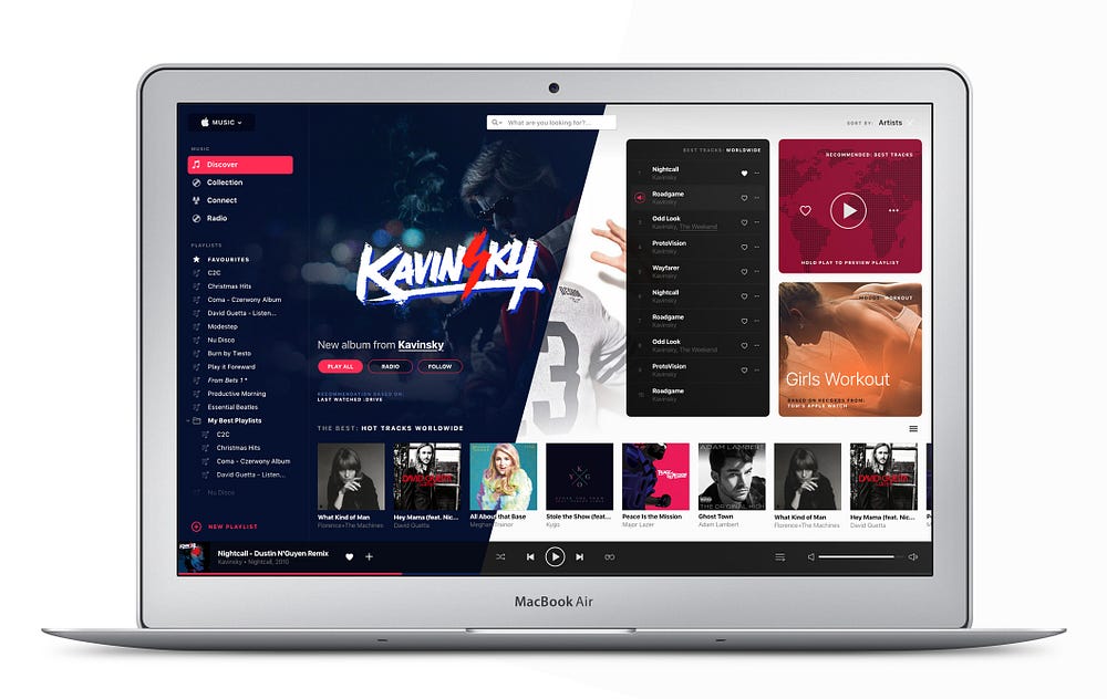 Apple Music Redesign: The Complete Desktop Experience.
