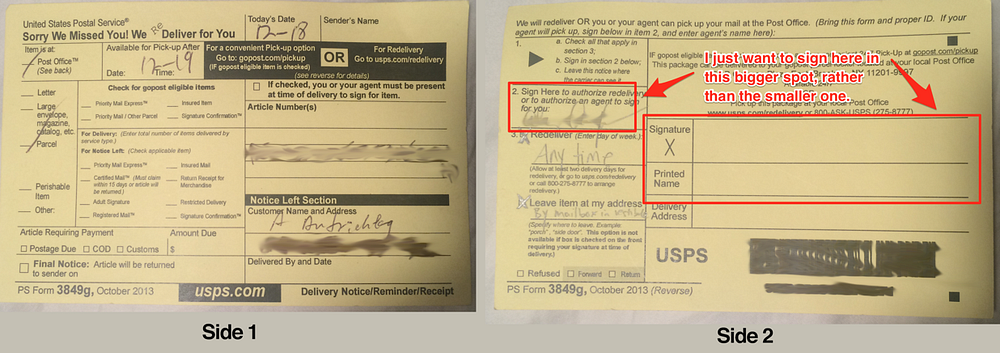 I redesigned the USPS package delivery slip. – The Startup – Medium