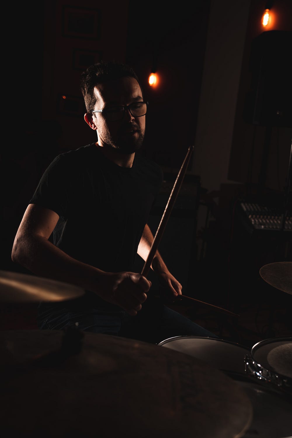 Drumming Up A Storm: Behind The Scenes Of A Drummer Photoshoot In ...