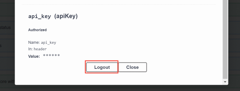 In case your server does provide a logout operation you may want to ...