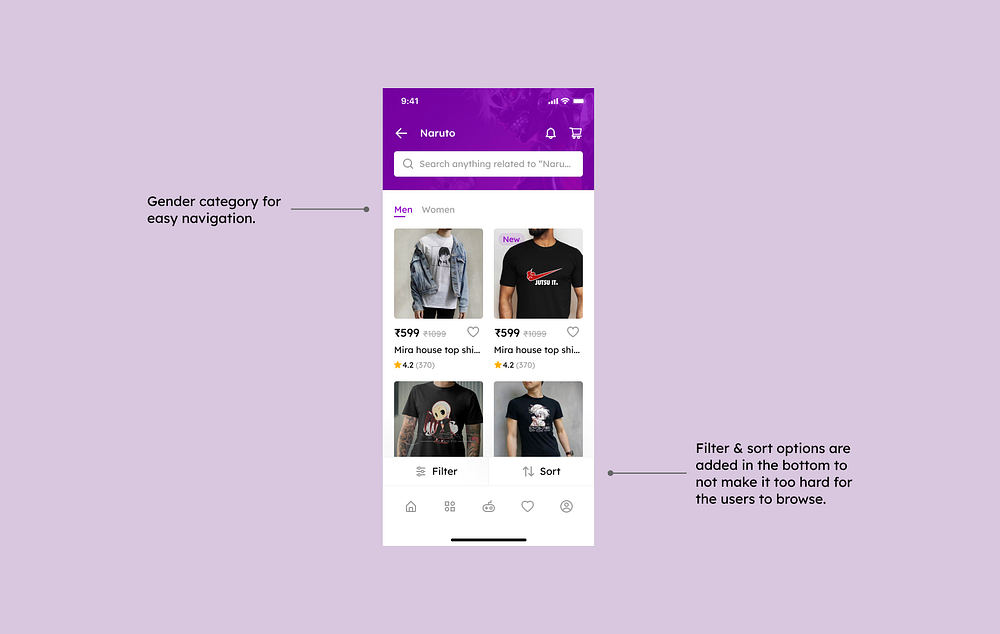 Improving the shopping experience of an anime e-commerce app. | by ...