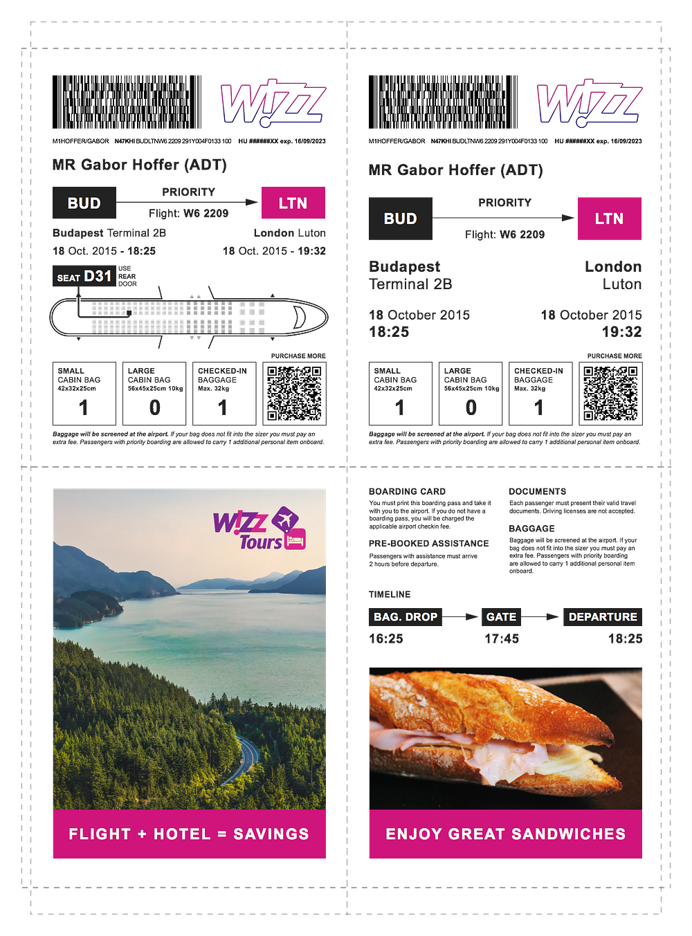 Dear Wizzair, the ticket! – Hoffer Gábor – Medium