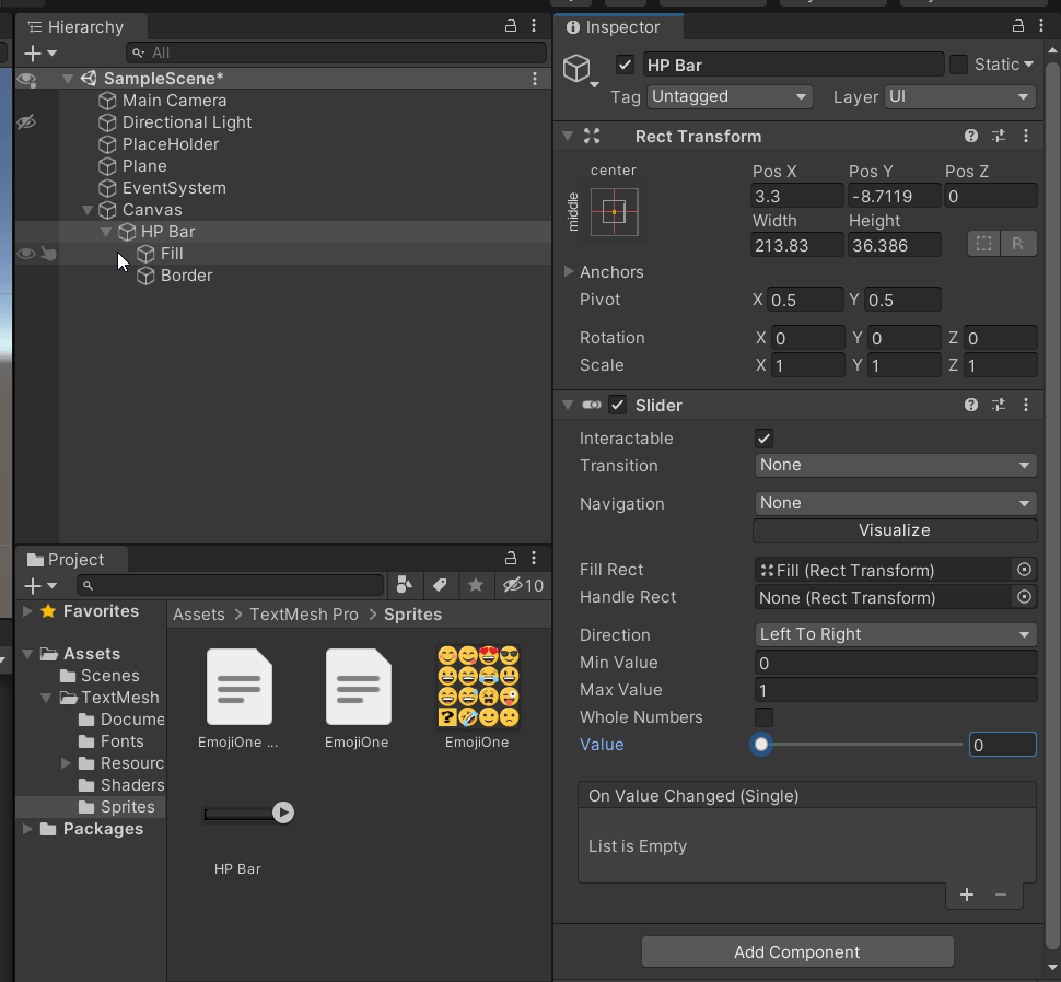 Creating a Dynamic HP Bar UI in Unity - Dennisse Pagan | Tealfeed
