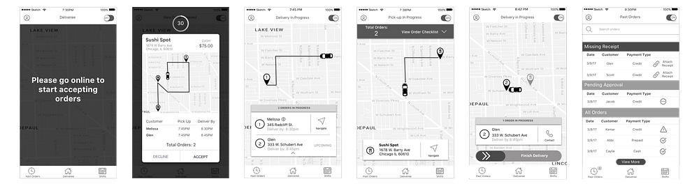 UI Case Study: Deliveree – Prototyping: From UX to Front End