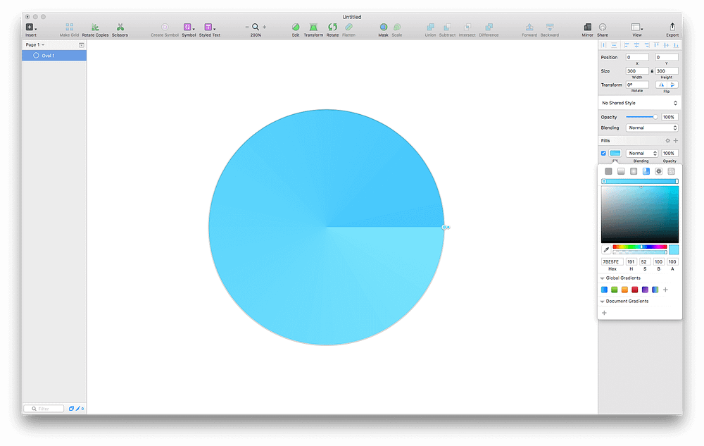 How to Create a Pie Chart in Sketch – Sketch Tricks – Medium