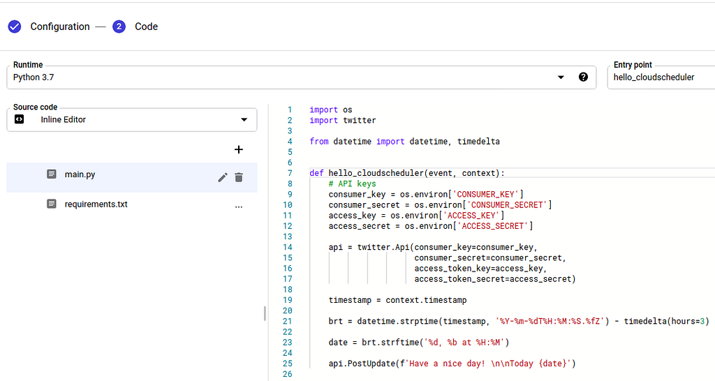 Google Cloud Scheduler: CRON jobs with Python| GCP | LaptrinhX