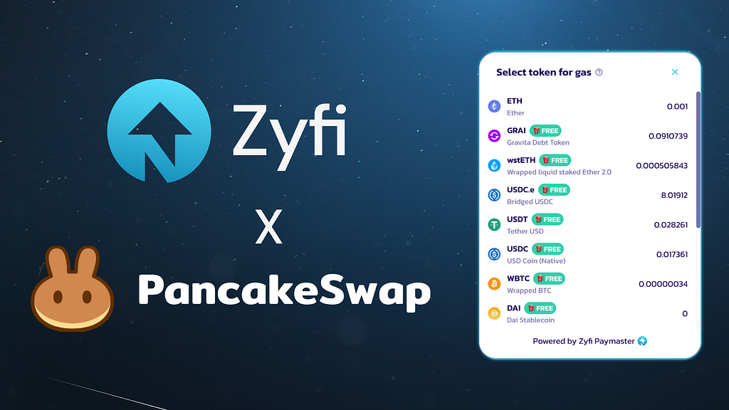 Zyfi - Your portal and SDK to a gas abstracted experience on Zksync