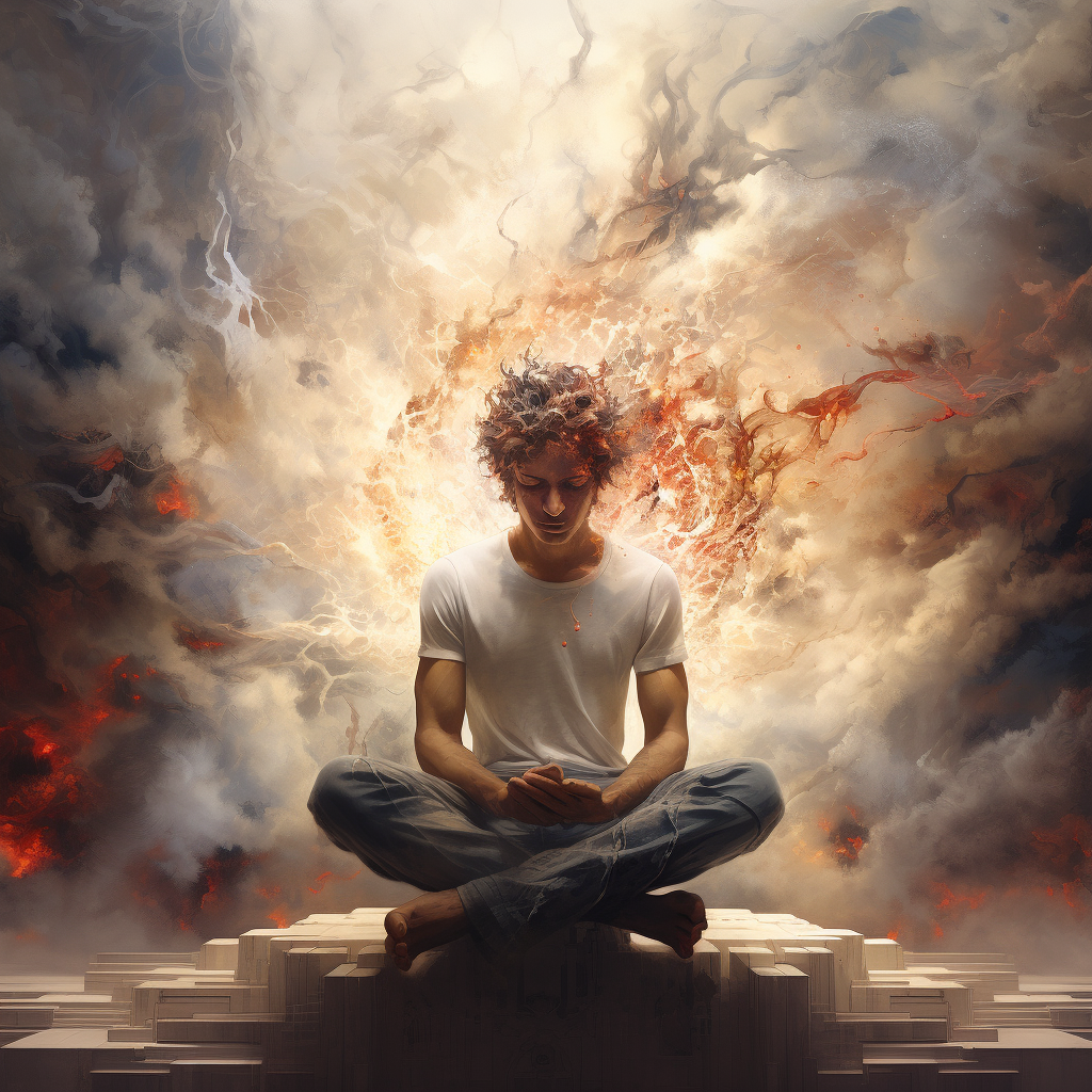 Letting go your ego in order to reach your true self.