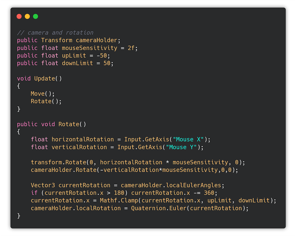 How To Write A Simple 3D Character Controller In Unity LaptrinhX