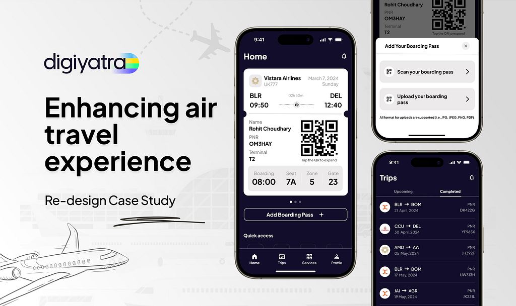 Enhancing air travel experience with Digiyatra: A UI/ UX redesign case ...