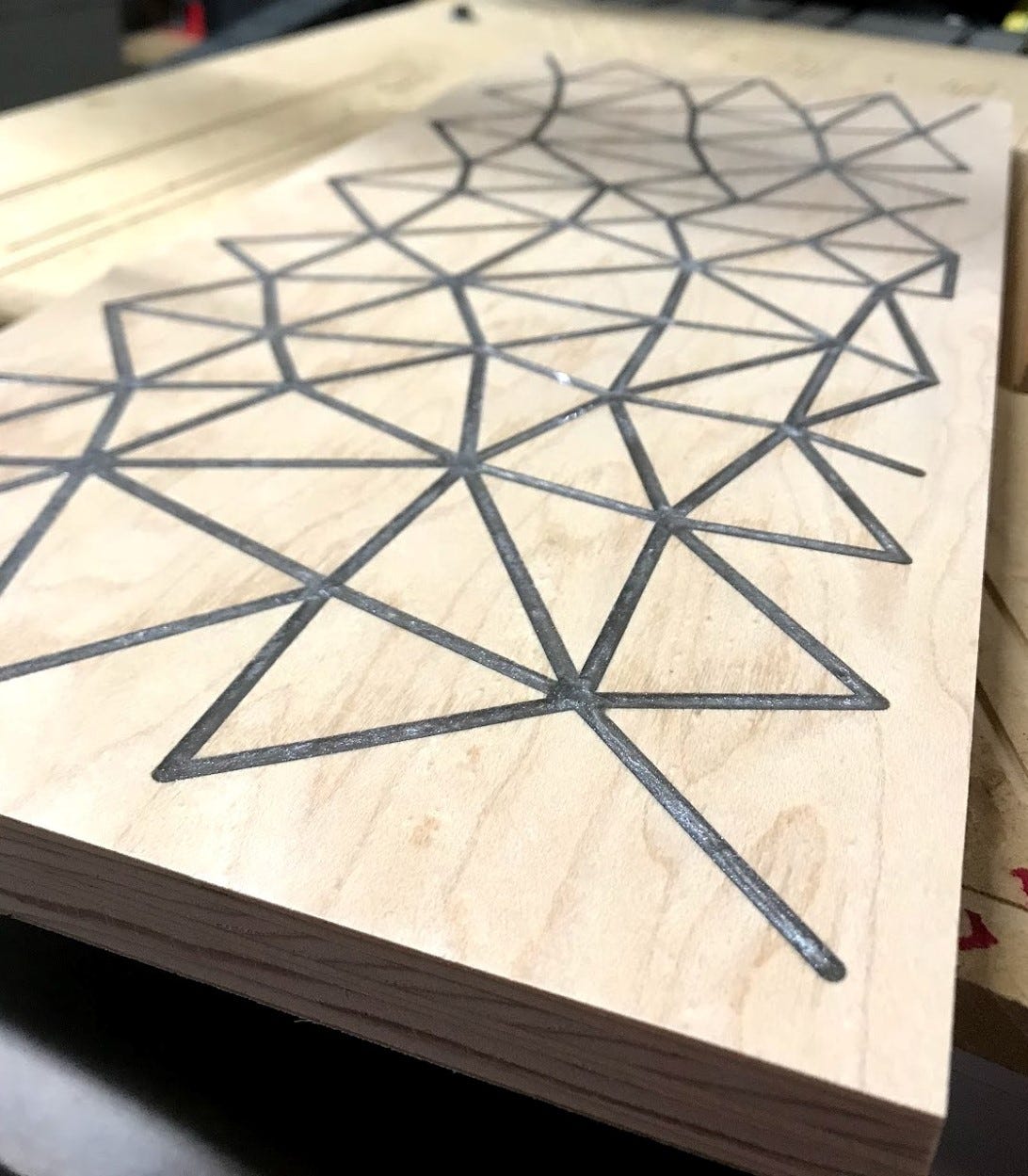 The epoxy resin inlay is definitely the coolest and most unique aspects ...