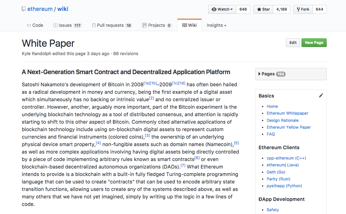 Cracking the Ethereum White Paper – Bo – Medium