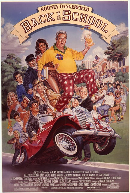 Classic 80s Movie: “Back to School” – Go Into The Story