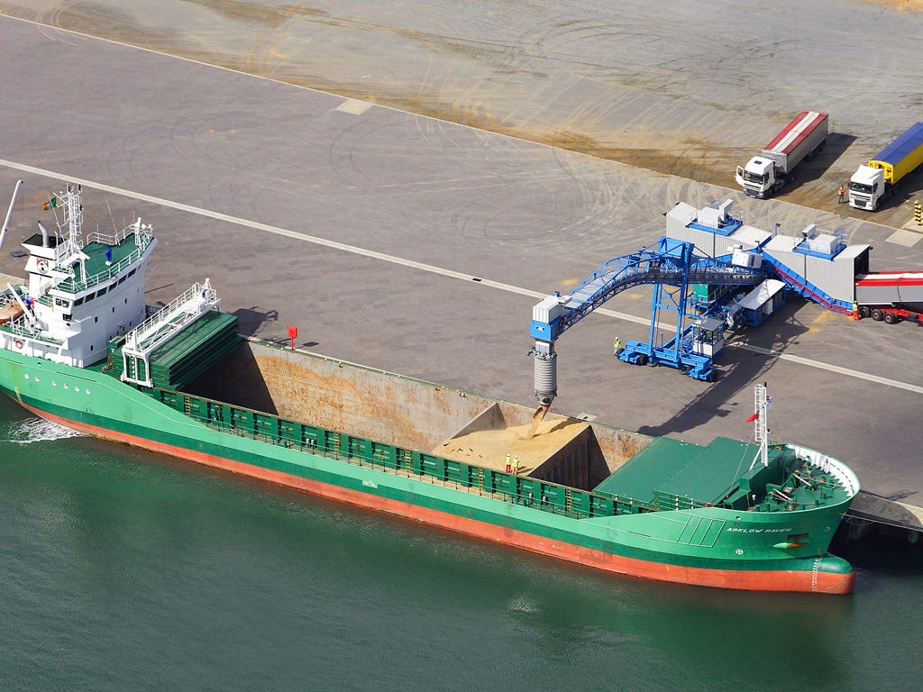 Grain Movement Through the Panama Canal – Bins.ai – Medium