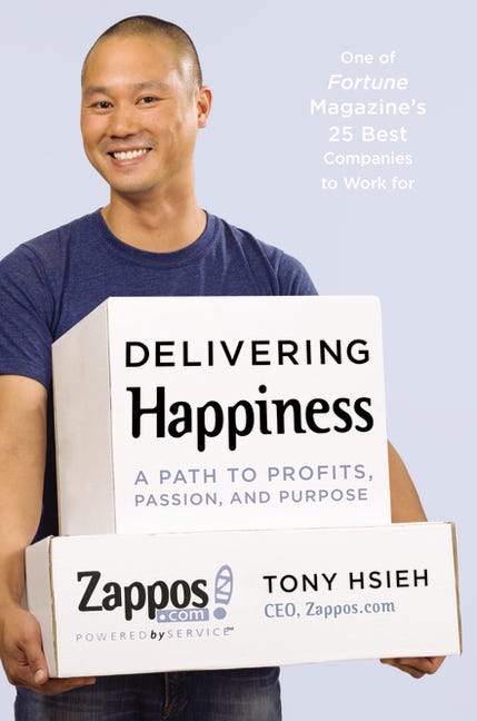 Book Review: “Delivering Happiness” by Tony Hsieh, CEO of Zappos.