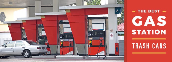 The Best Gas Station Trash Cans – Trashcans Unlimited – Medium