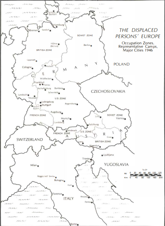 Prisoners of War and Displaced Persons in Europe post-WWII