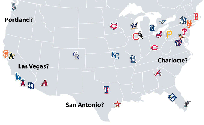 Against an eight-division MLB after 32-team expansion