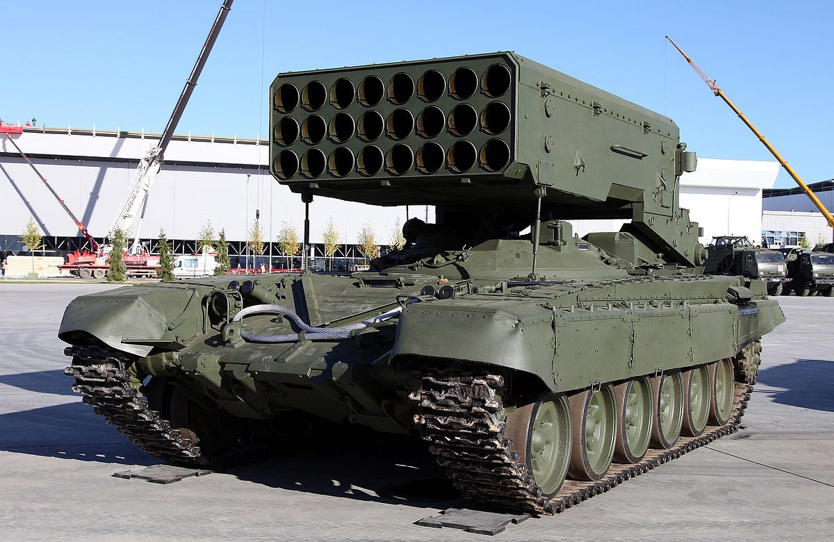 Iraq Moves Its Thermobaric Rocket Tanks to Mosul – War Is Boring – Medium