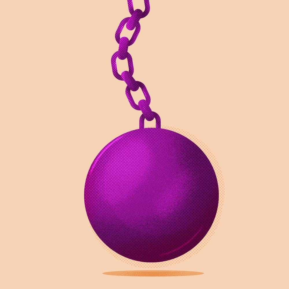 tiny wrecking ball – Medium