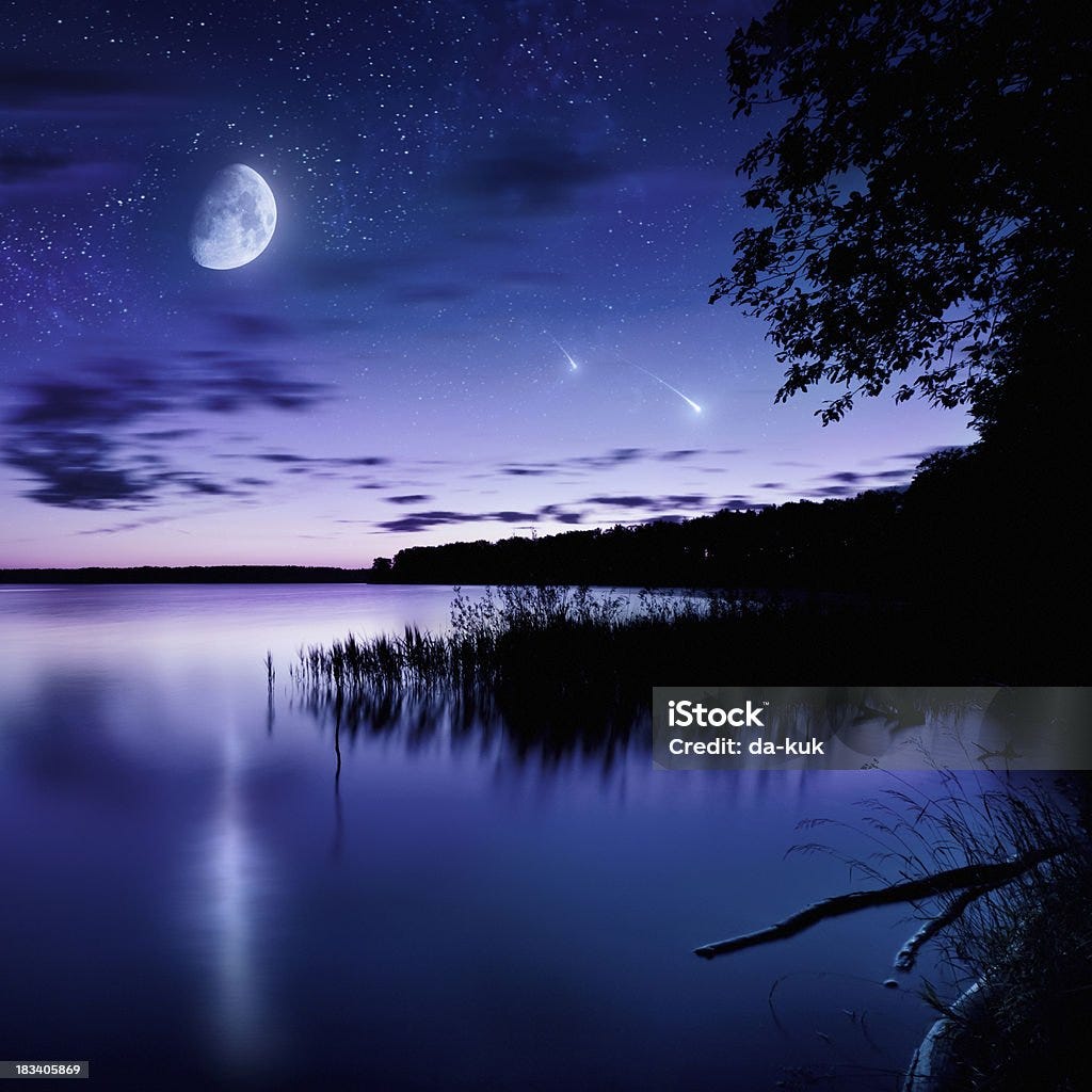 Moonlit Reflection - Medium