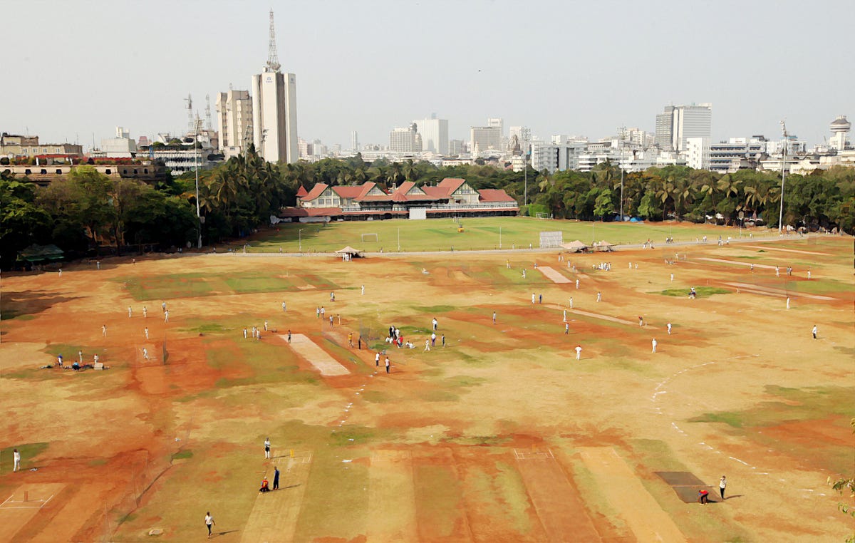 1 ground, 22 pitches: Playing dodge-ball at Azad Maidan, the nursery of ...