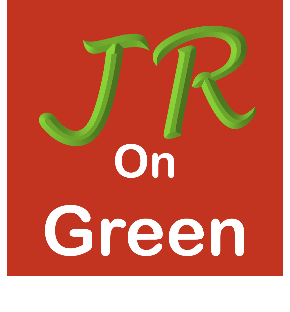 JR on Green – Medium