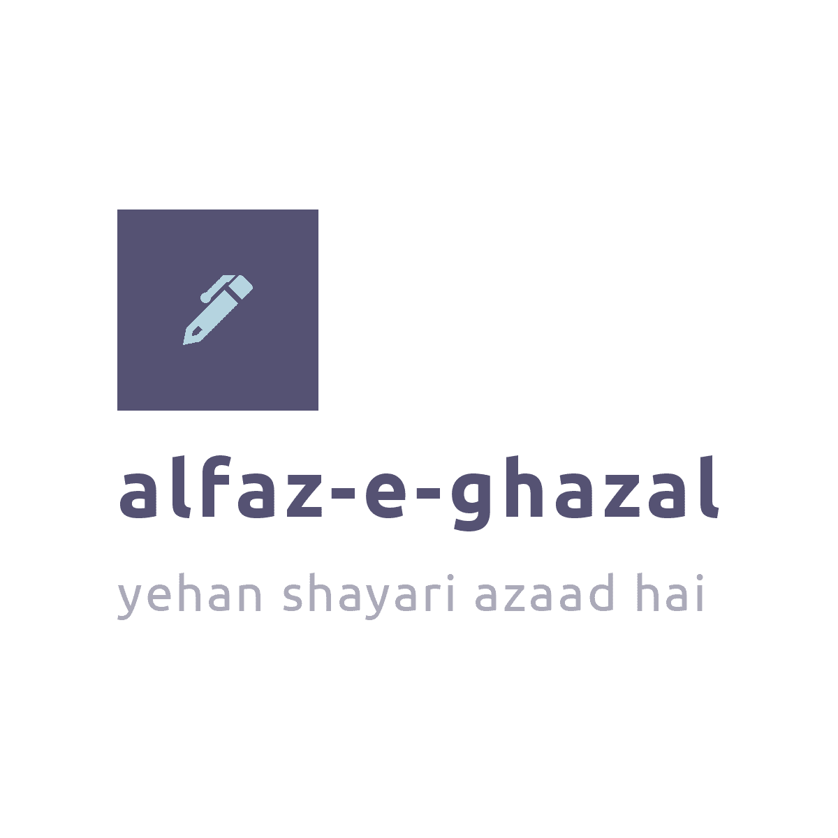 alfaz-e-ghazal – Medium