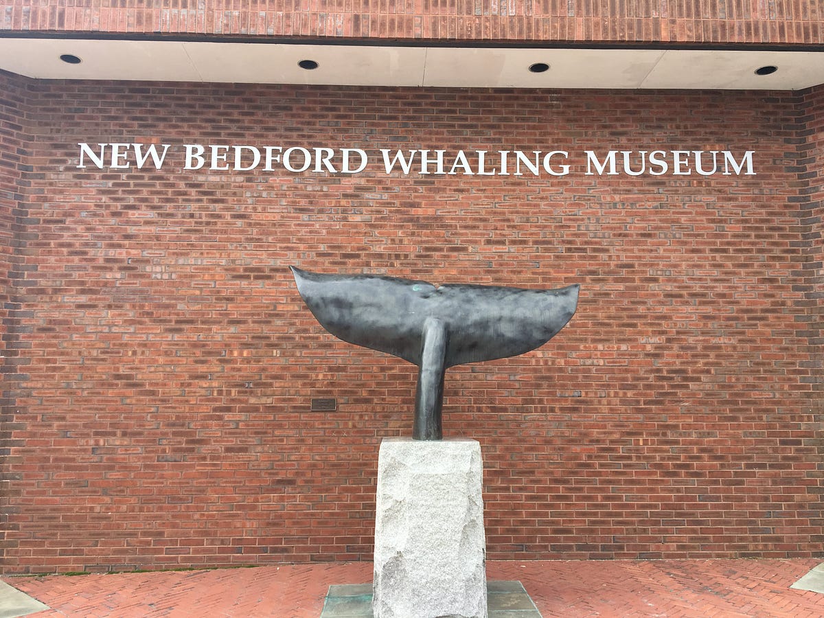 Visiting the New Bedford Whaling Museum while reading Moby-Dick