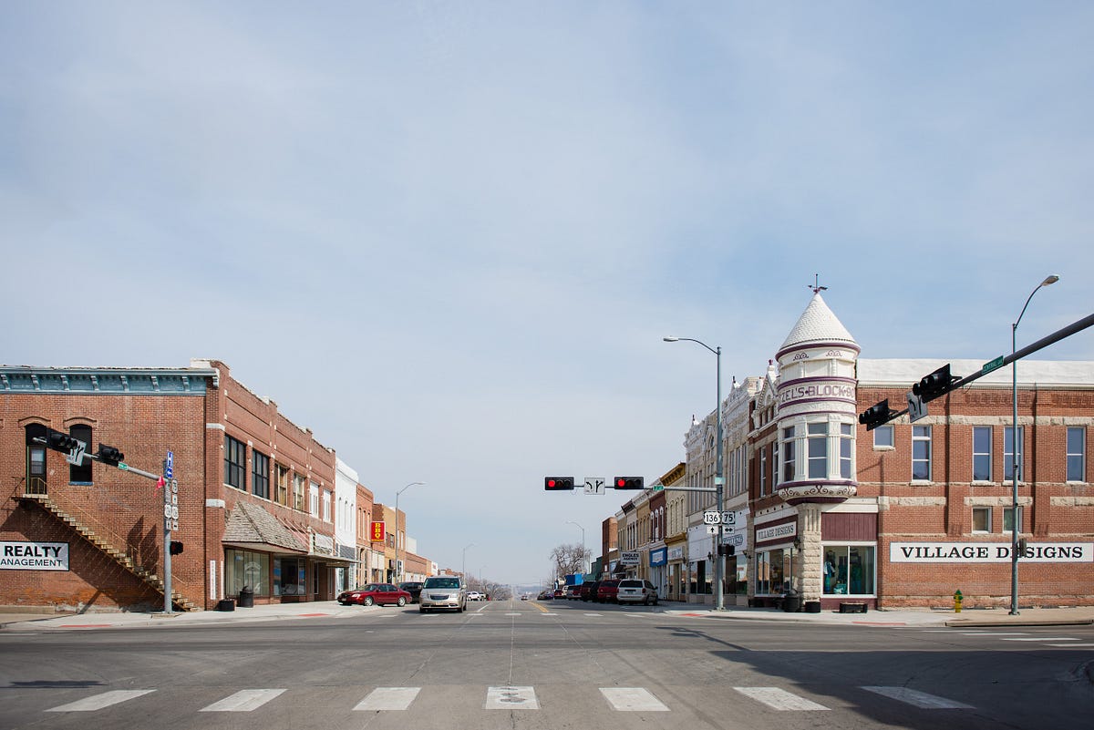 One Town. Two Stoplights.