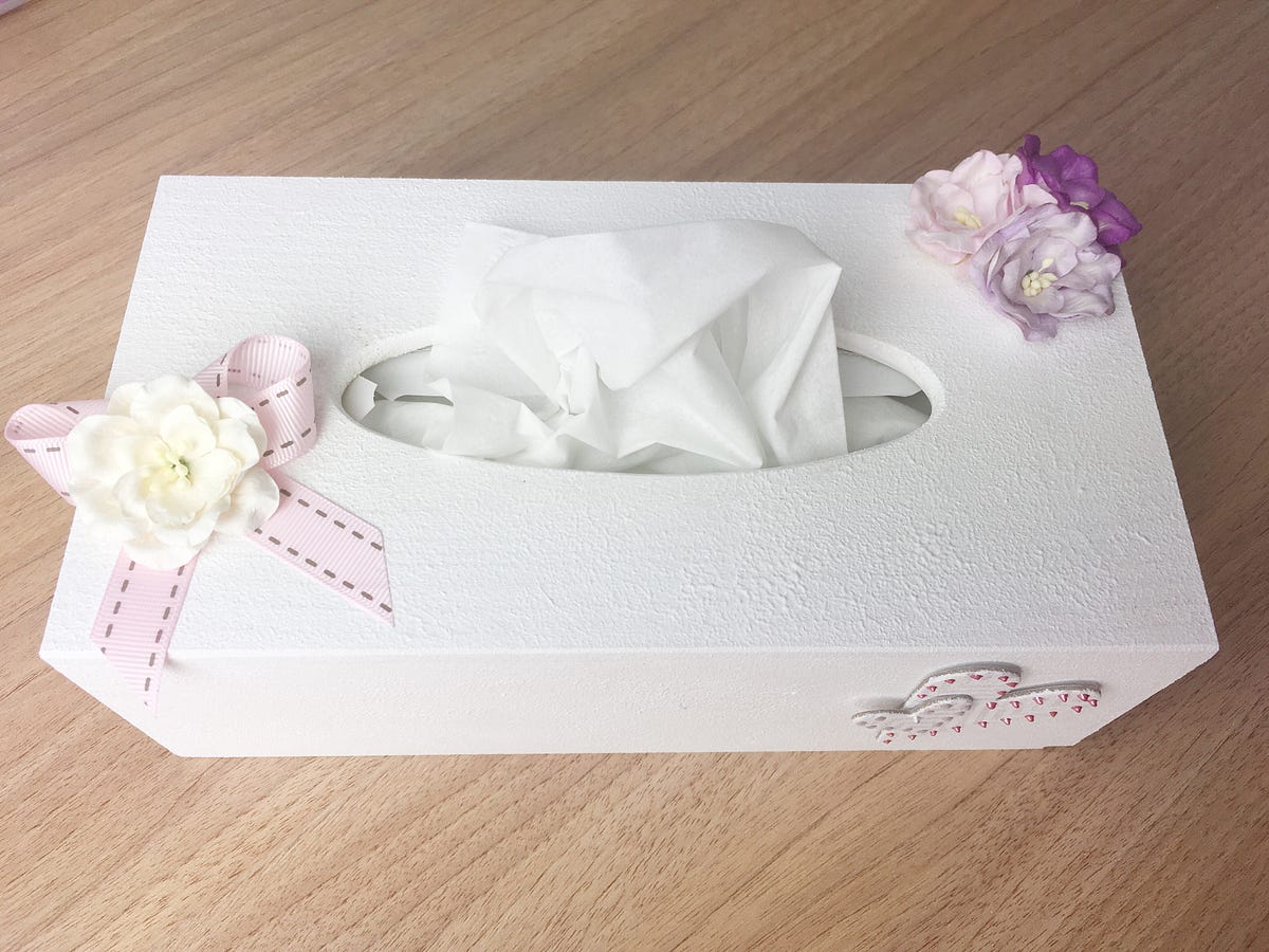 How to make a homemade tissue box – Little Memories – Medium